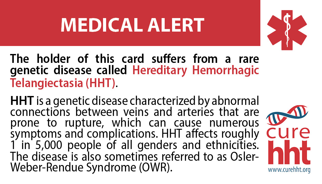 Clinicians First Time Seeing a Patient with HHT Archives - CureHHT