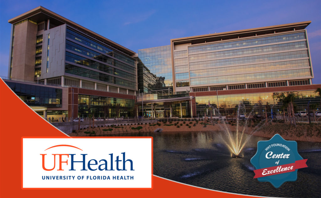UF Health named HHT Center of Excellence - CureHHT