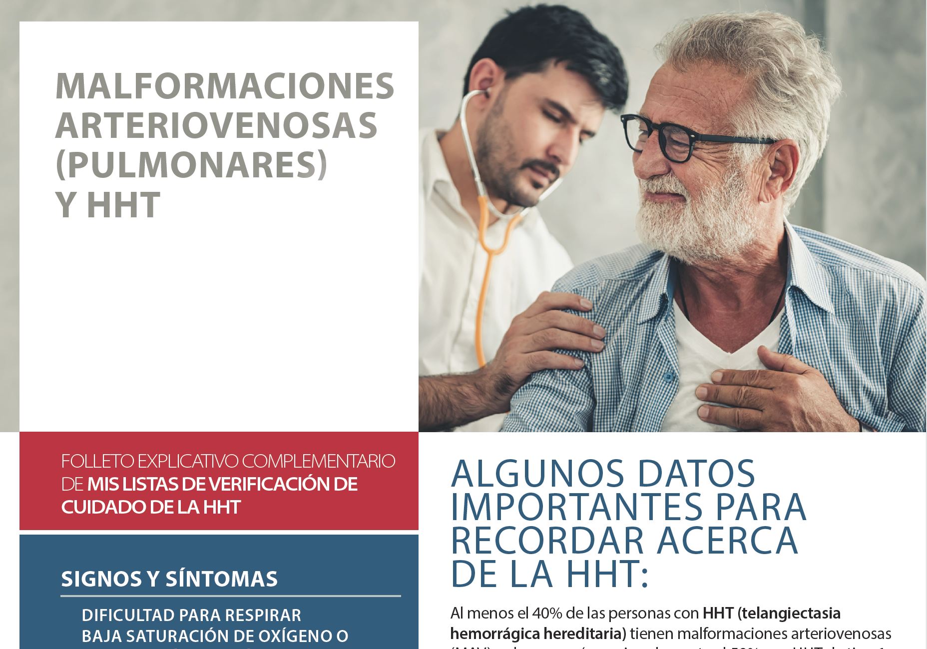 Malformaciones Arteriovenosas (pulmonares) y HHT - CureHHT