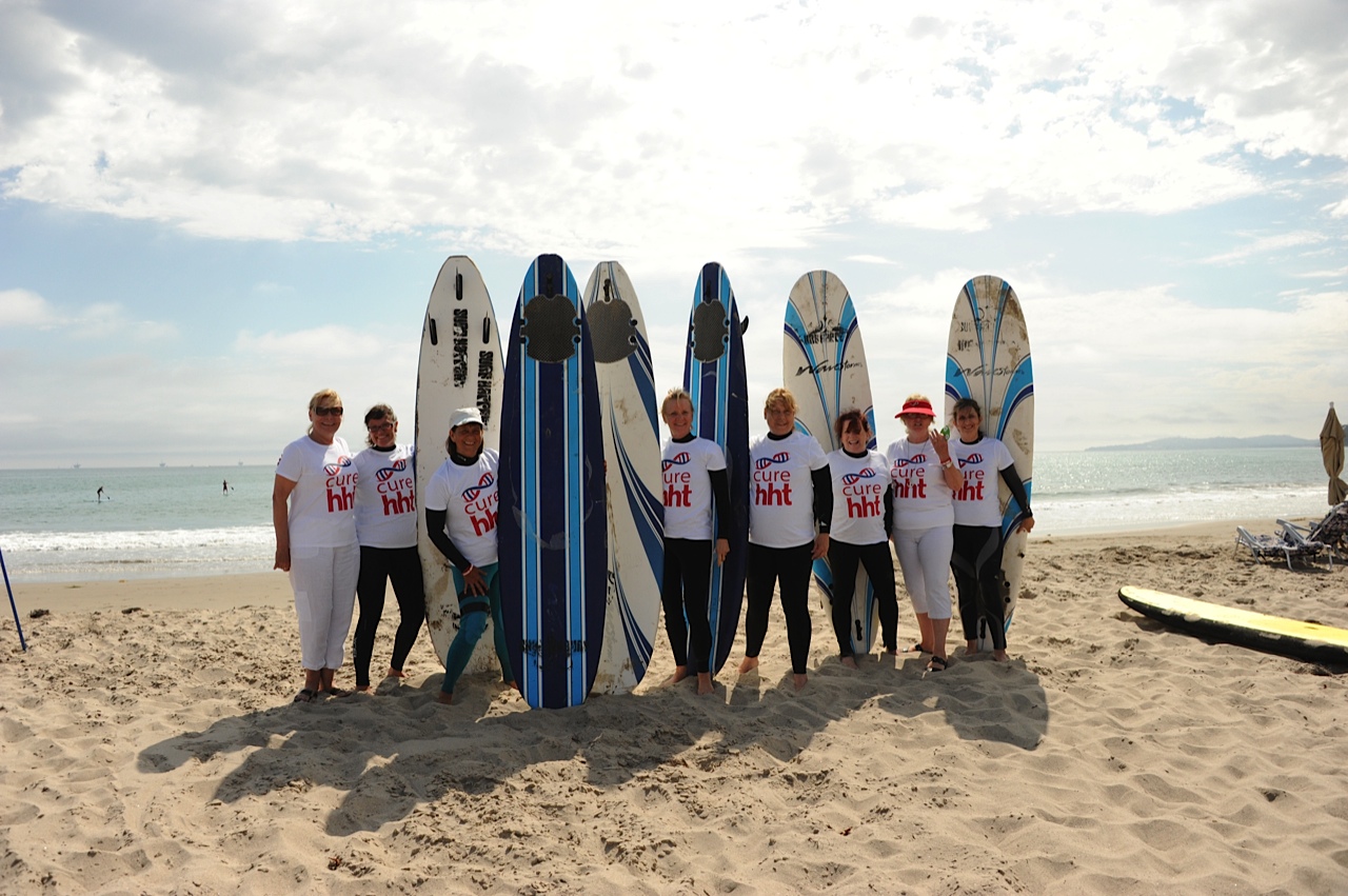 Team Mermaid makes MIracles with Surfboads - CureHHT