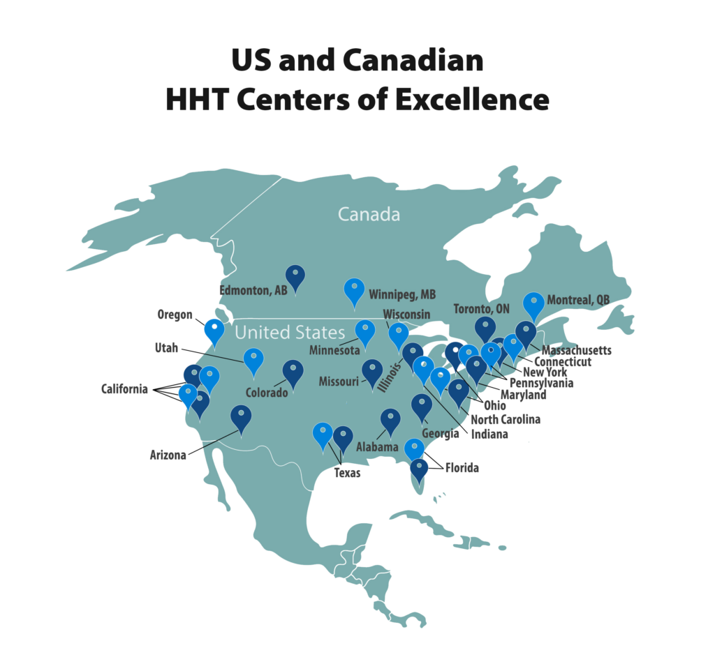 HHT Treatment Centers - CureHHT